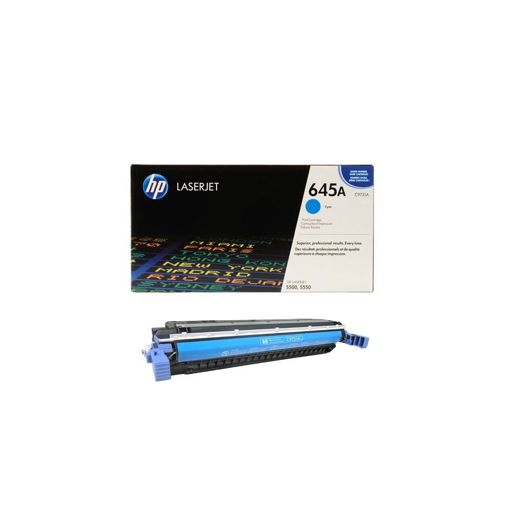 TONER C9731A HP 645 CYAN LASERJET 5500/5550 12000 PAGS