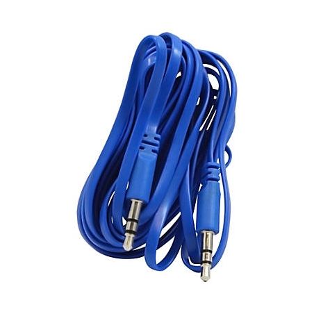 CABLE AUXILIAR DURACELL AUDIO 10 PIES AZUL