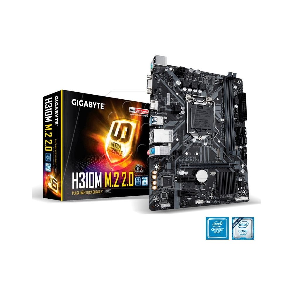 Mainboard Gigabyte H310m M.2 Lga11151 8va Gen Ddr4 Hdmi M.2